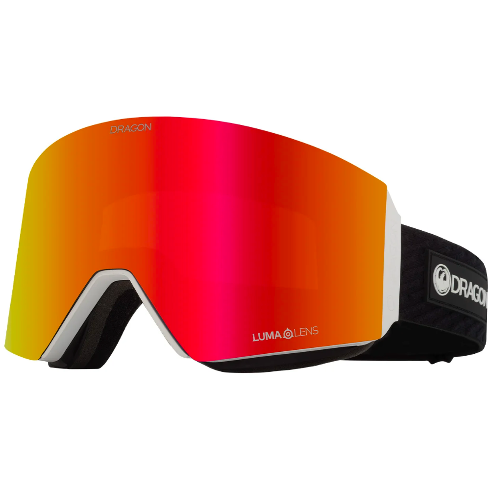 Dragon RVX MAG OTG Icon Red Lumalens Red Ionized + Lumalens Light Rose Lens – Stoked Boardshop