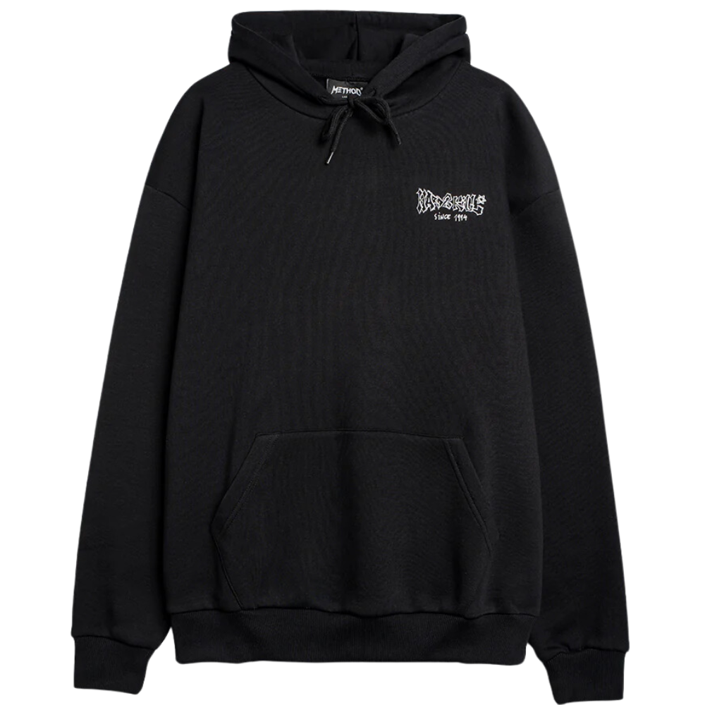 Method Hard 2 Kill Hoodie Black – Stoked Boardshop
