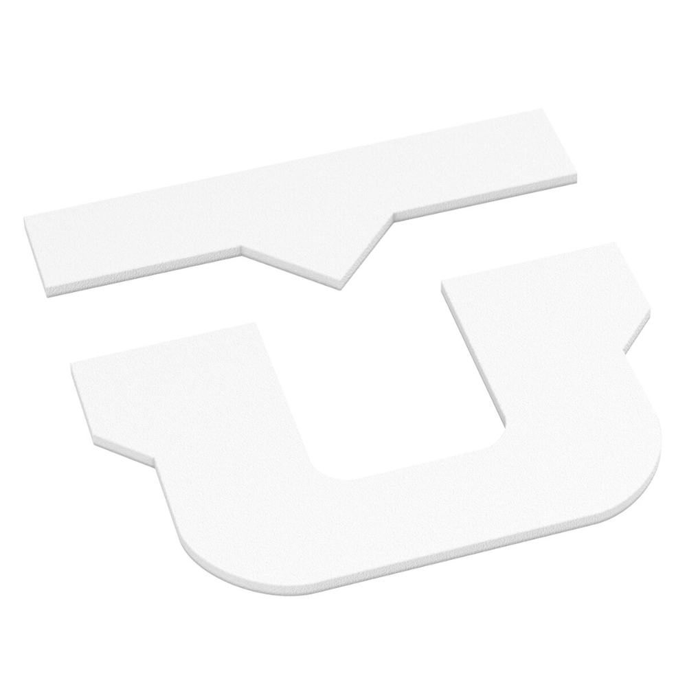 Union U Logo Diecut Sticker White – Stoked Boardshop