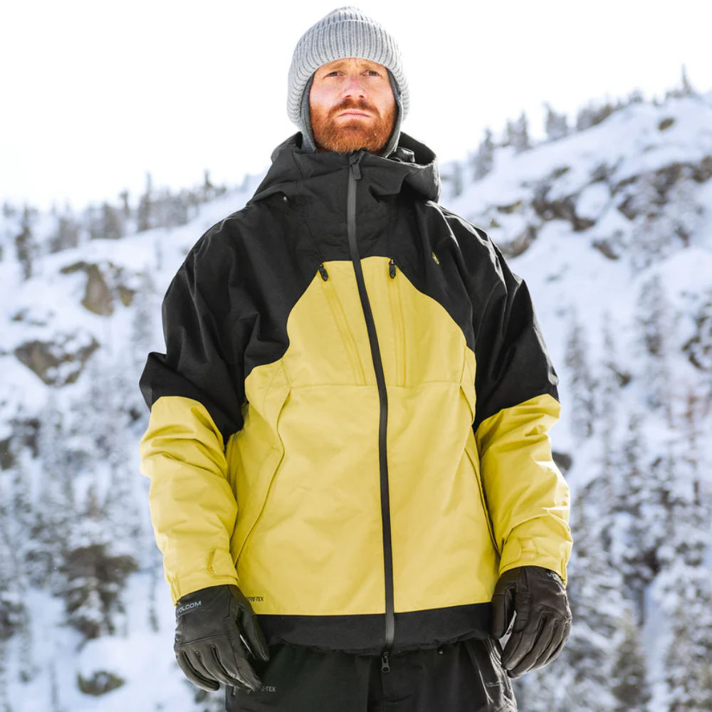 Volcom TDS 2L Gore-Tex Snowboard Jacket Dark Yellow – Stoked Boardshop