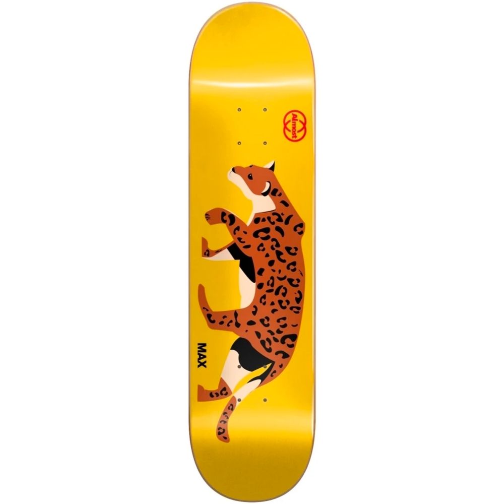 Almost Animals R7 Max Geronzi Yellow 8.25" Skateboard Deck – Stoked ...