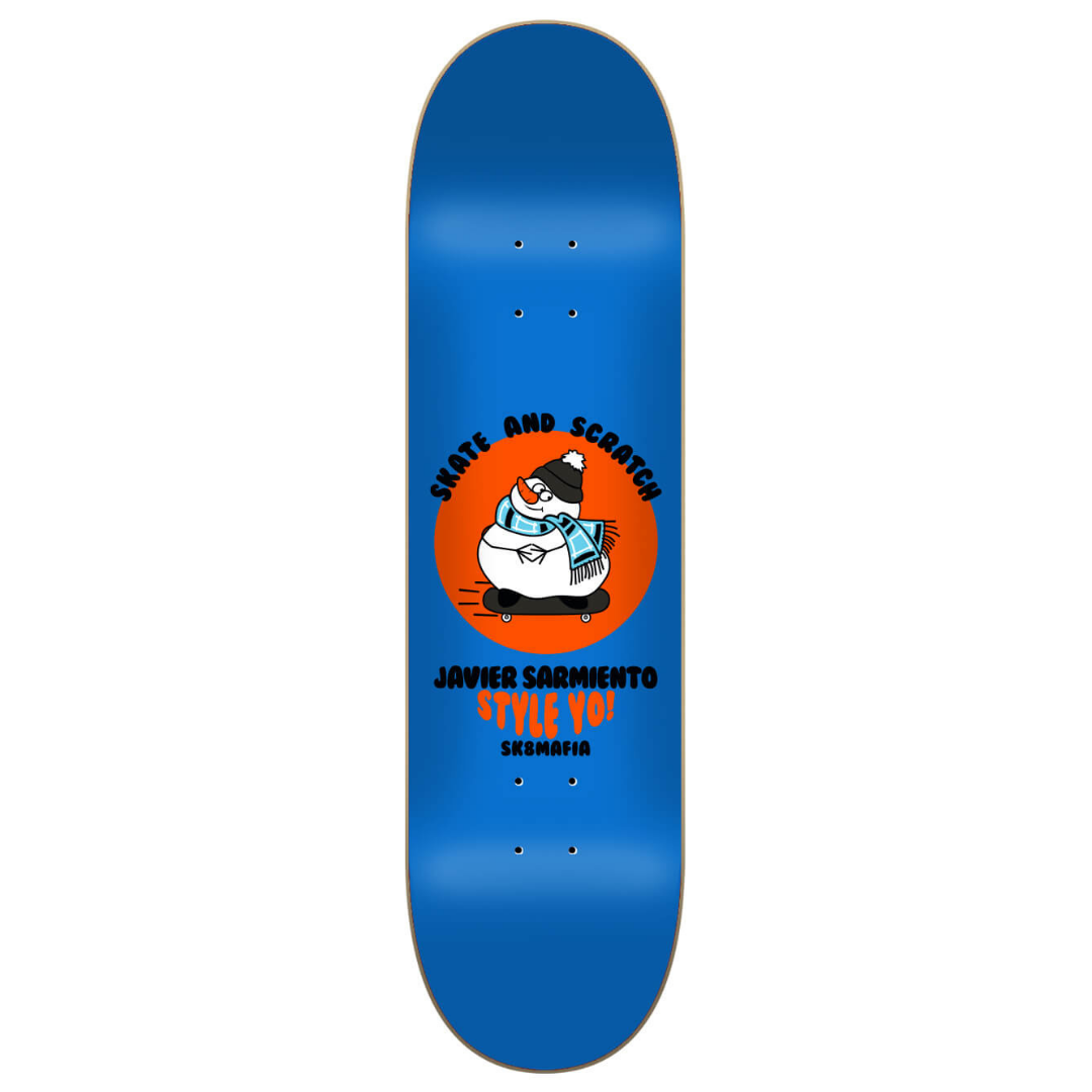 Sk8mafia Skate And Scratch Javier Sarmiento 7.75" Skateboard Deck ...