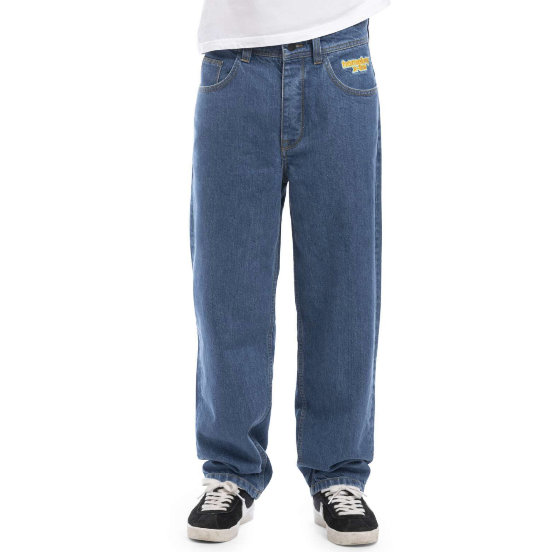 Homeboy X-Tra Baggy Denim Washed Blue Jeans – Stoked Boardshop